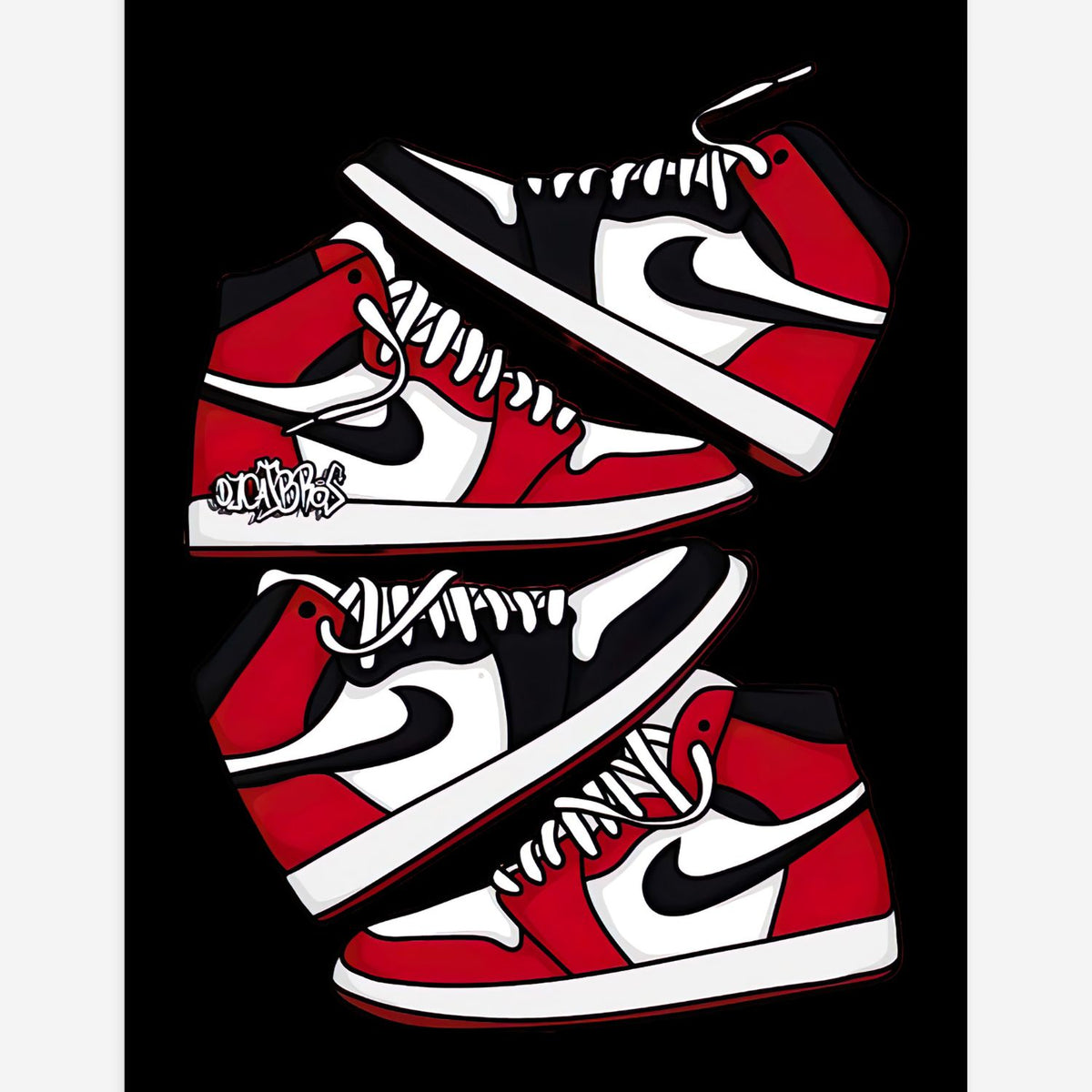 Jordan High – Tracklist Posters